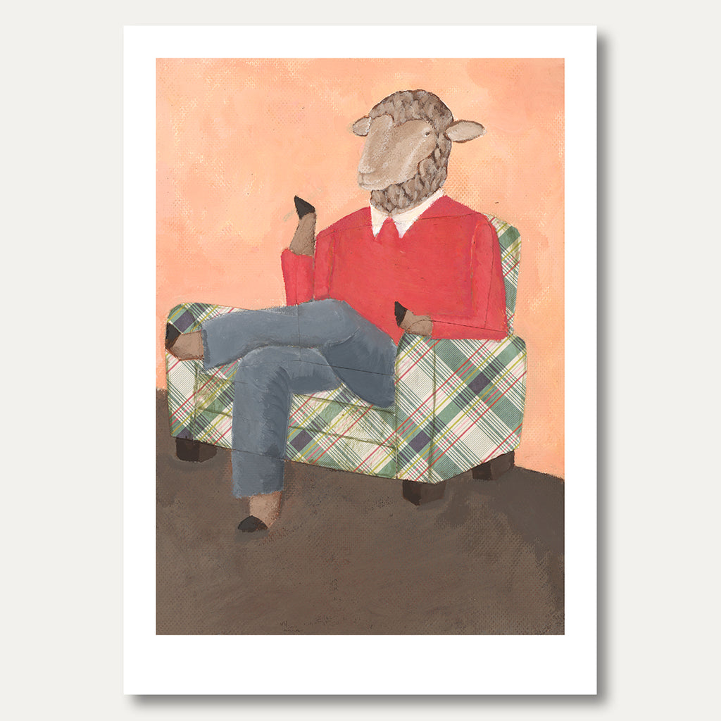 'Waiting at the Baa-Baa Shop' by Lucy Jamieson – Artstart